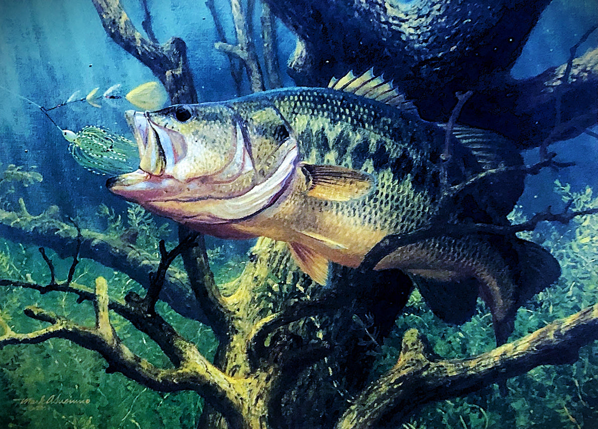 STAMP PRINTS: FRESHWATER – Texas Sporting Art