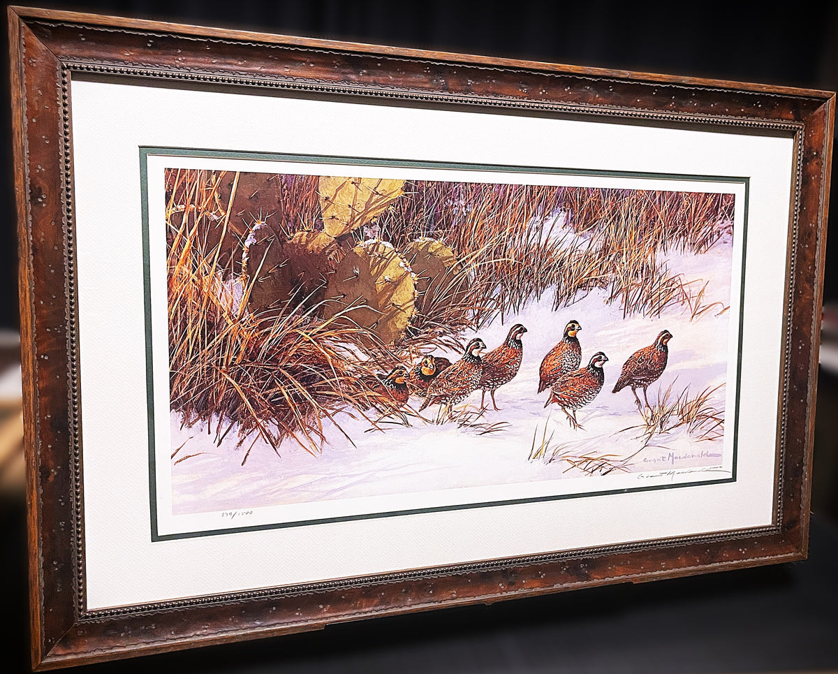 Grant McDonald January Snow Lithograph Year 1983 - Brand New Super Cus ...