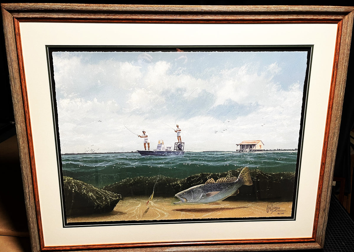 John Dearman Speckled Trout 2007 GiClee Full Sheet - Speckled Trout ...