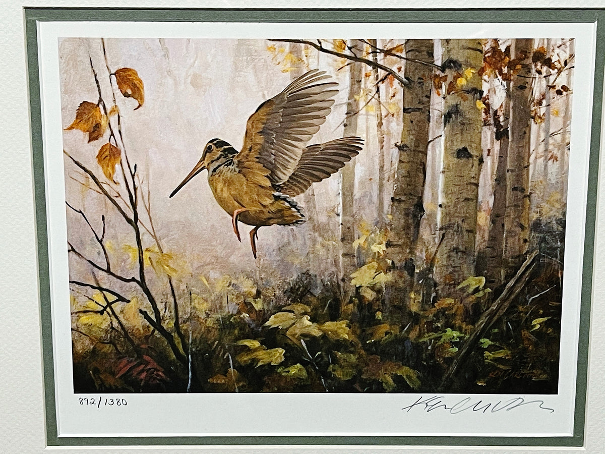Ken Carlson 1985 The Ruffed Grouse Society Conservation With Stamp - B ...