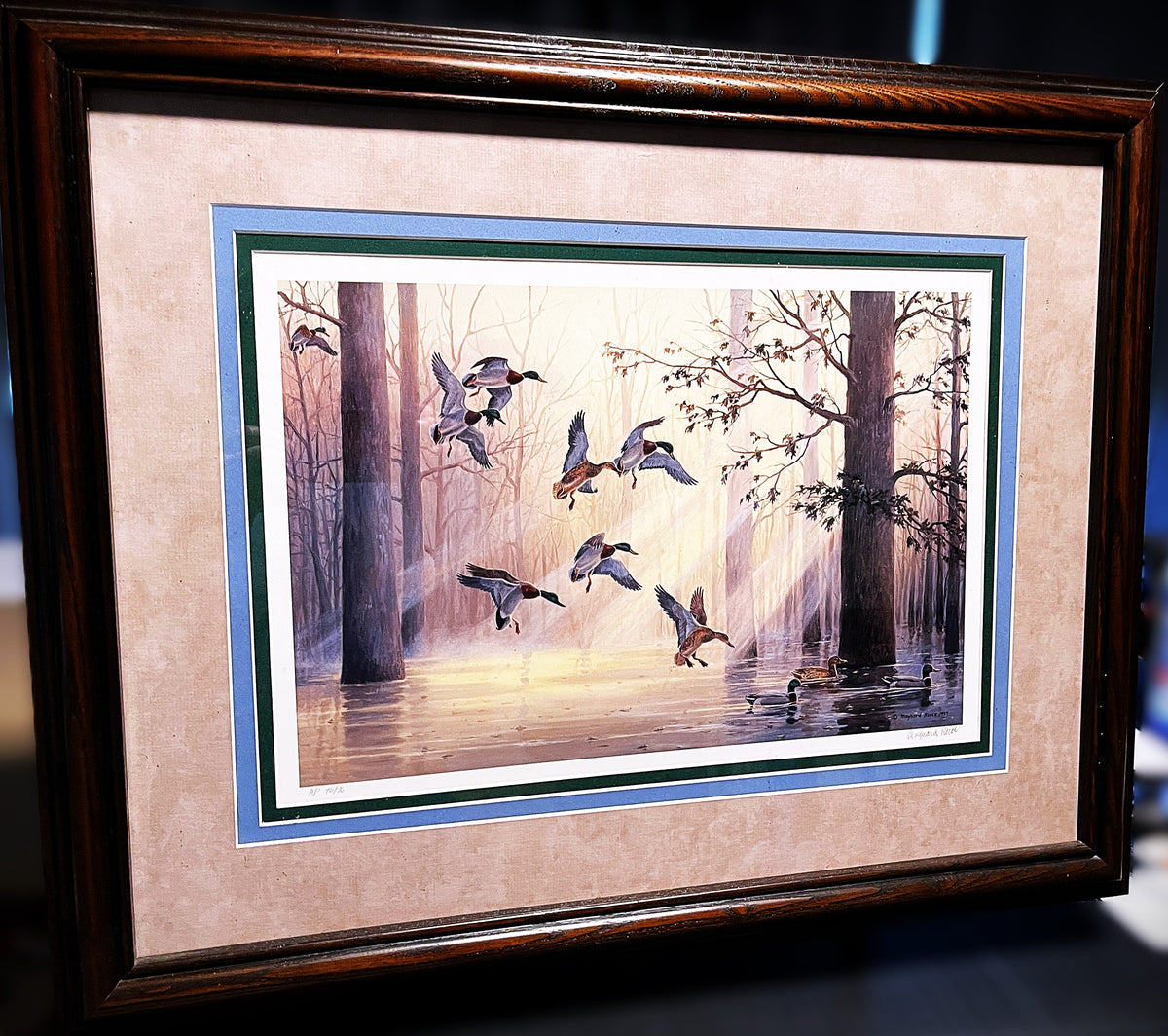 Maynard Reece Morning Light - Mallards Lithograph Artist Proof - Brand ...