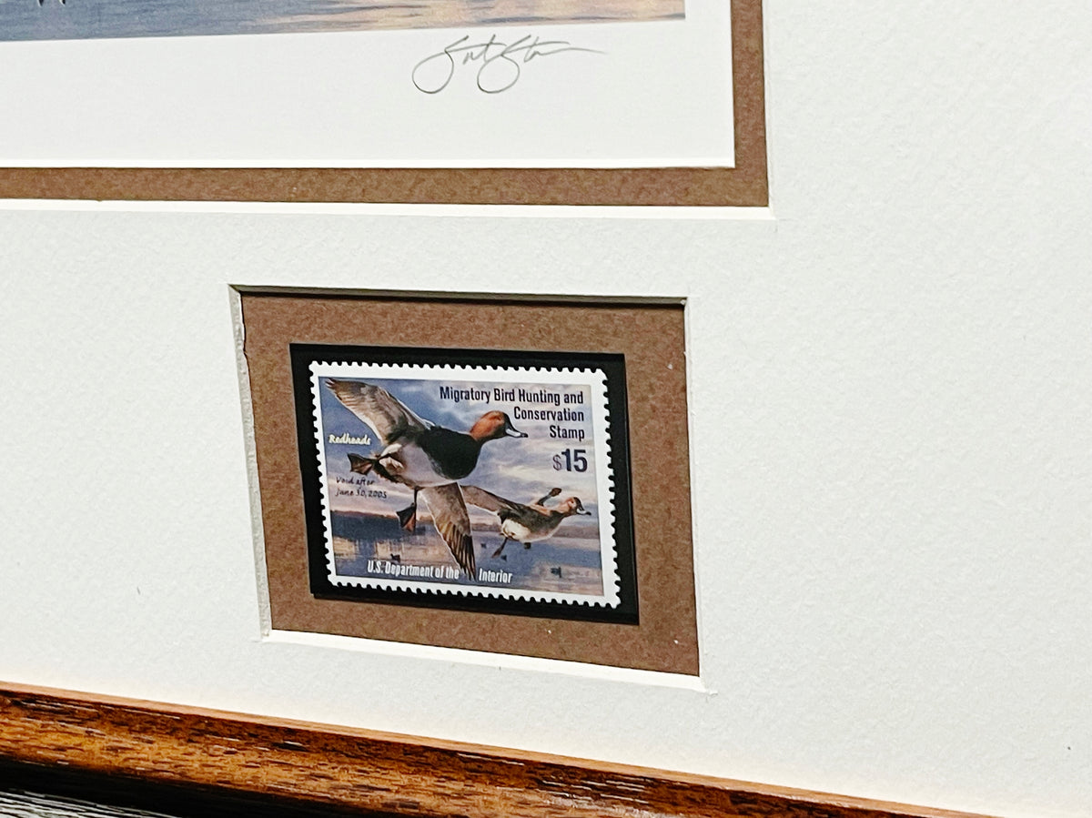 Scot Storm 2004 Federal Duck Stamp Print With Double Stamps - Brand Ne ...