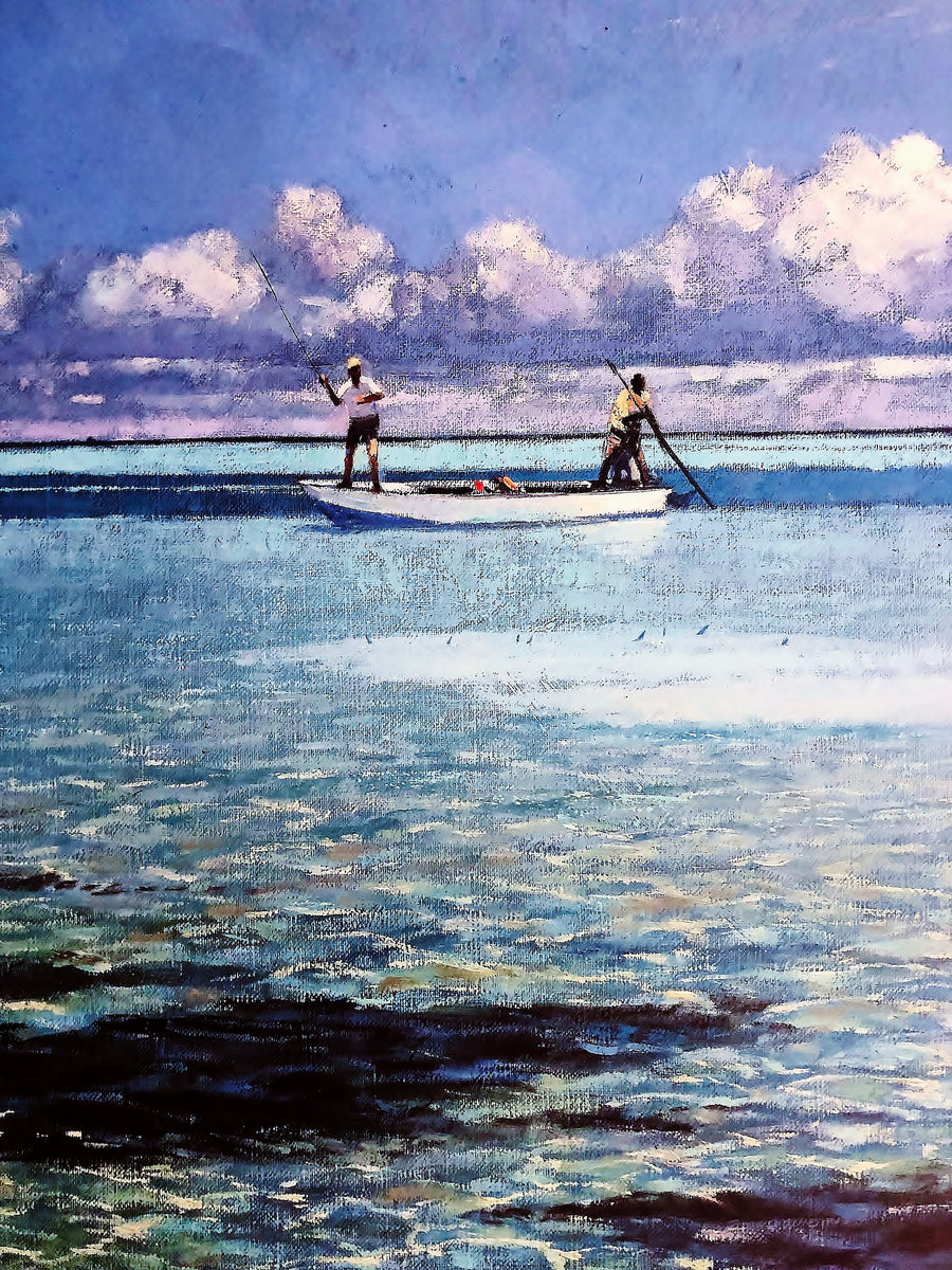 Al Barnes Bahama Bones Lithograph - Brand New Super Custom Sporting Fr ...