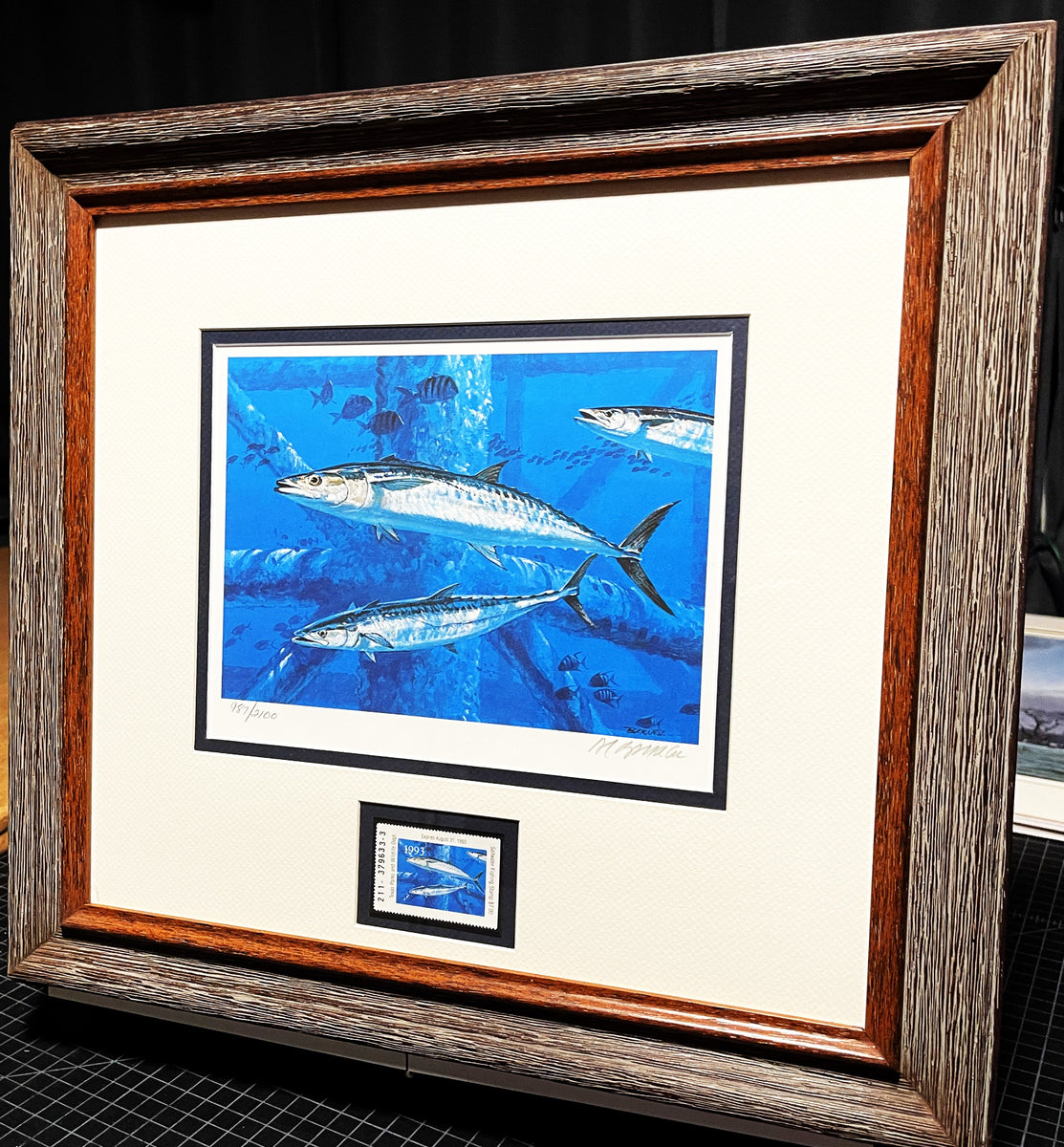 Al Barnes 1993 Texas Saltwater Stamp Print With Stamp - Brand New Supe ...