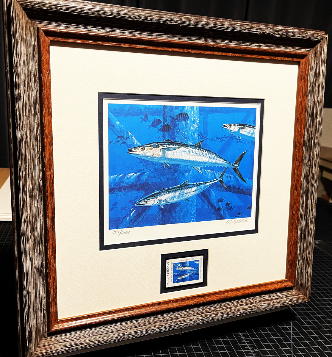 Al Barnes 1993 Texas Saltwater Stamp Print With Stamp - Brand New Supe ...