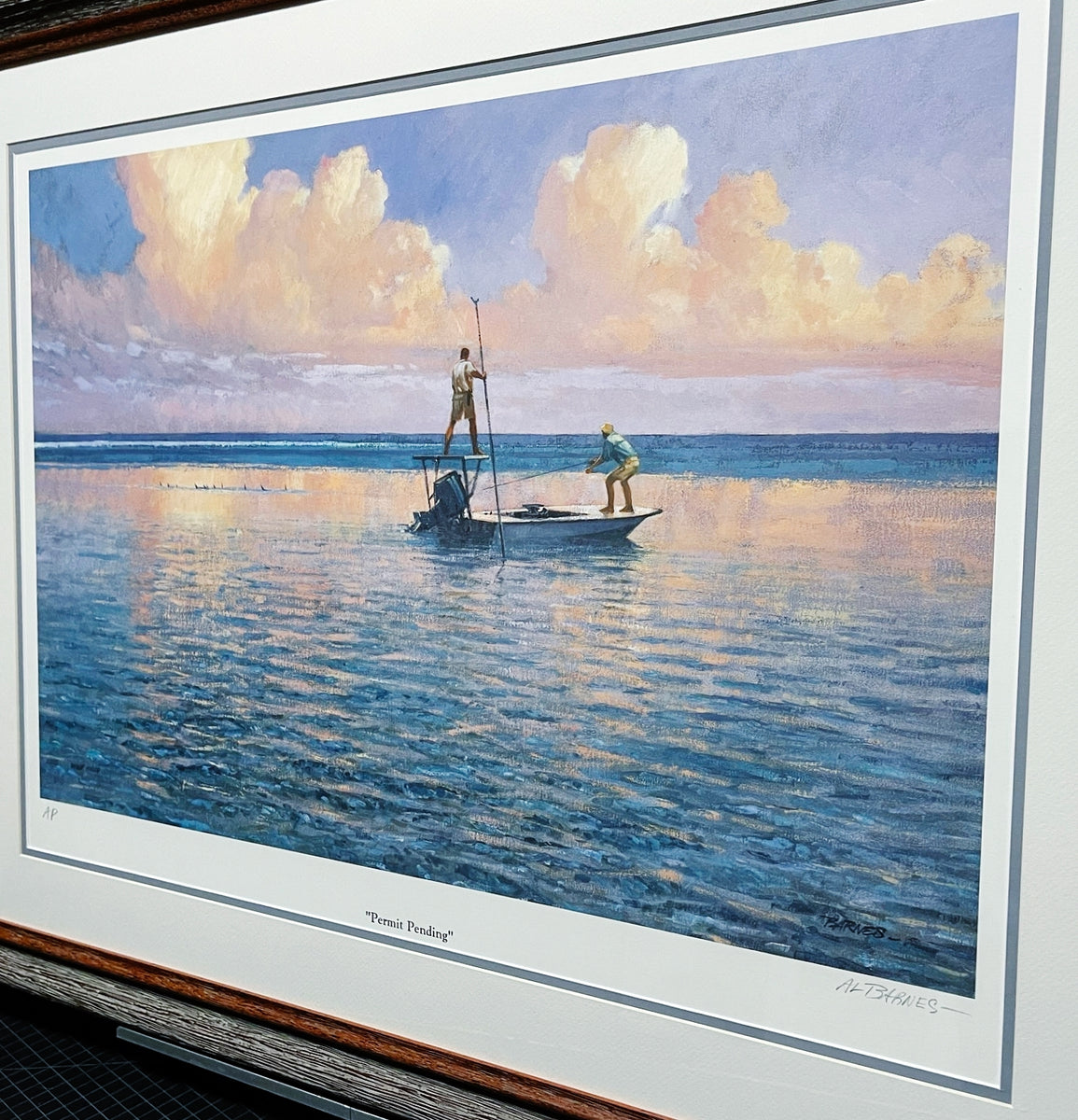 Al Barnes Permit Pending Lithograph - Artist Proof - Brand New Super C ...