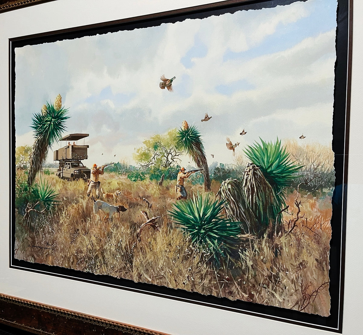 Chance Yarbrough Benevides Quail Artist Proof GiClee Full Sheet - Bran ...