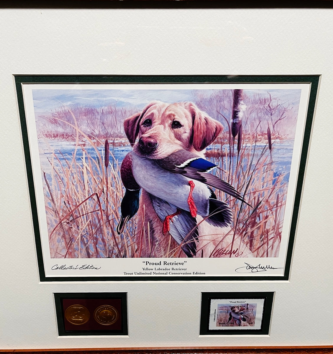 James Killen 1996 Trout Unlimited Stamp Print With Stamp - Collectors ...