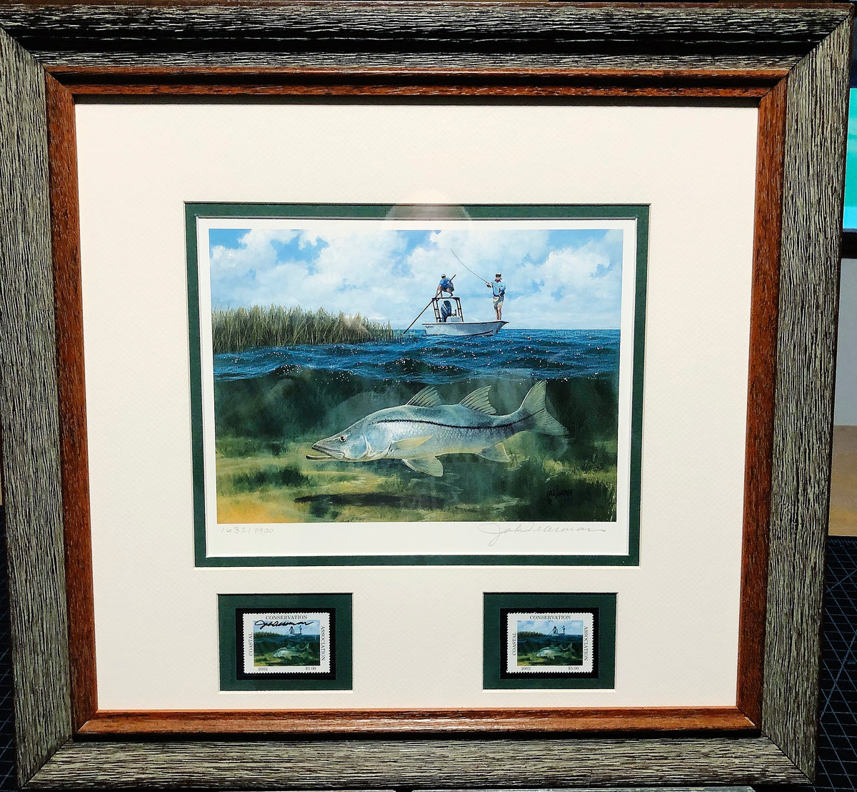 John Dearman 2002 Coastal Conservation Association CCA With Double Sta ...