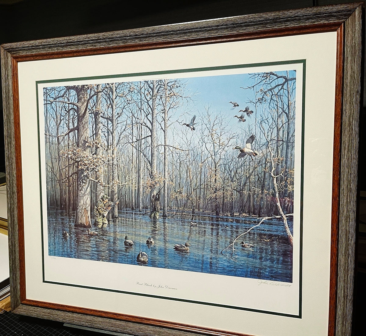 John Dearman Point Blank Lithograph Ducks Unlimited Edition - Brand Ne ...