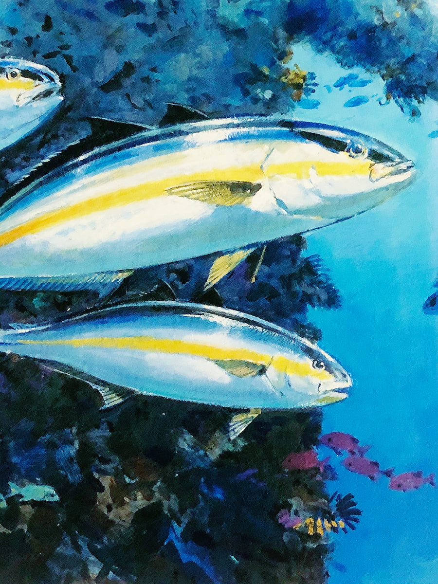 Al Barnes 2014 Coastal Conservation Association CCA Stamp Print With S ...